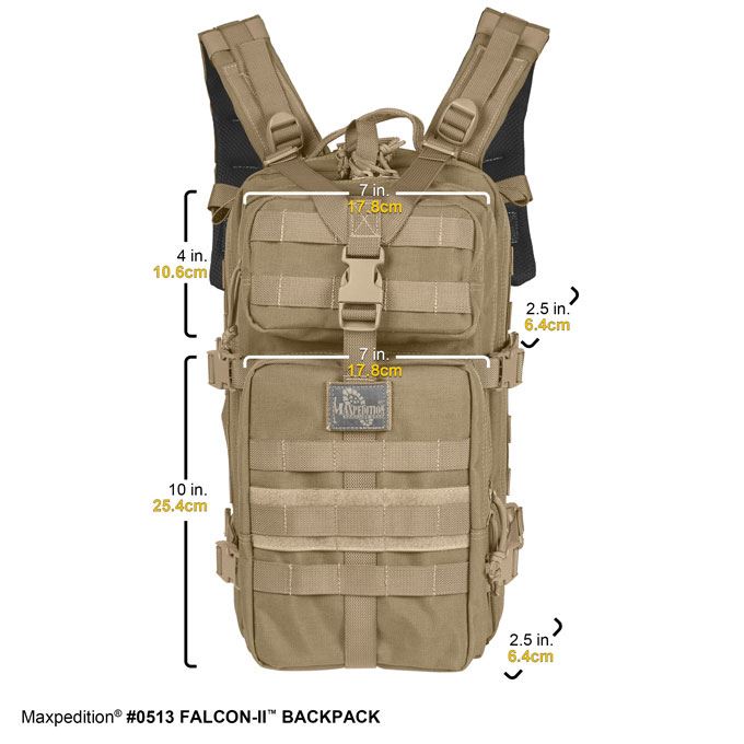 Falcon-II | Backpack | Maxpedition | Adventure Gear Canada