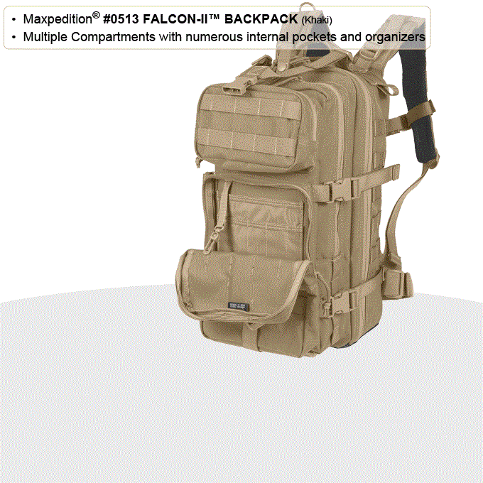 Falcon-II | Backpack | Maxpedition | Adventure Gear Canada