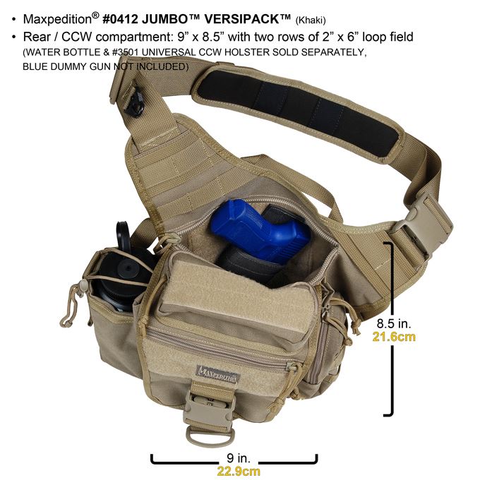 Jumbo Versipack | Maxpedition | Shoulder Bag | Adventure Gear Canada
