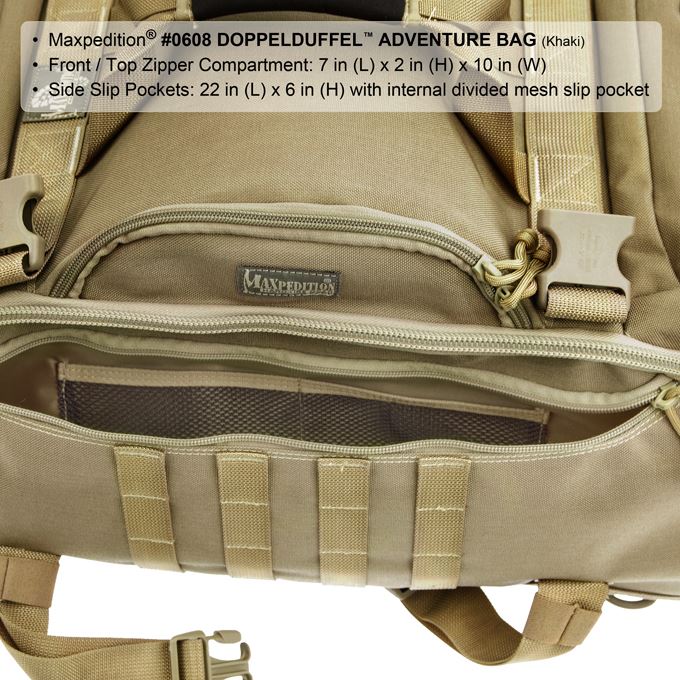 Doppelduffel Adventure Travel Bag | Duffel | Maxpedition | Adventure ...