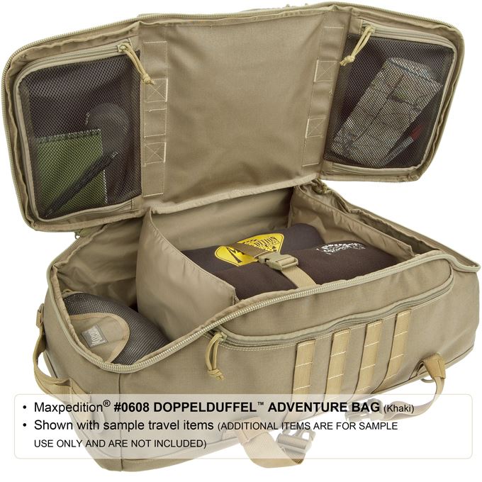 Doppelduffel Adventure Travel Bag | Duffel | Maxpedition | Adventure ...