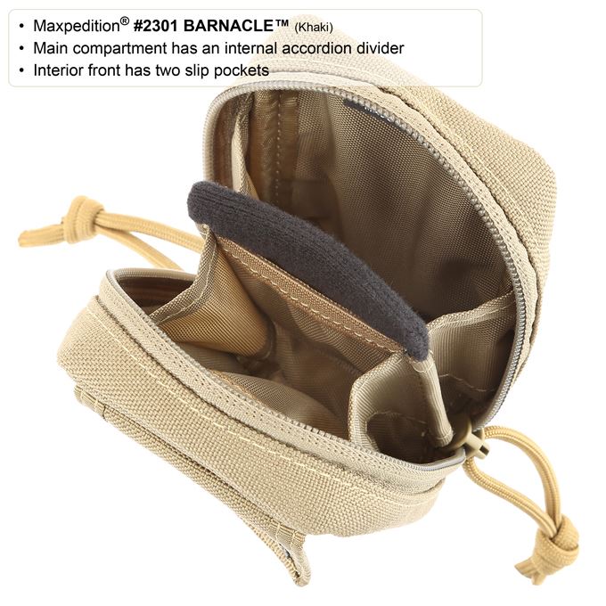 Barnacle Pouch | MOLLE/PALS | Maxpedition | Adventure Gear Canada