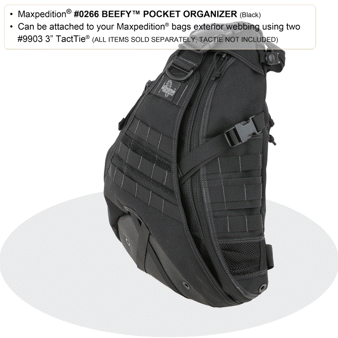 BEEFY Pocket Organizer | 8x6 | Maxpedition | Adventure Gear Canada