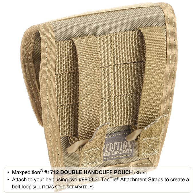 Double Handcuff Pouch | MOLLE | Maxpedition | Adventure Gear Canada