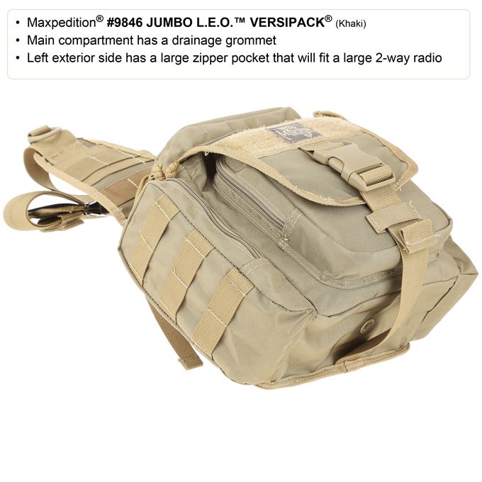Jumbo L.E.O. Versipack | Shoulder Bag | Maxpedition | Adventure Gear Canada