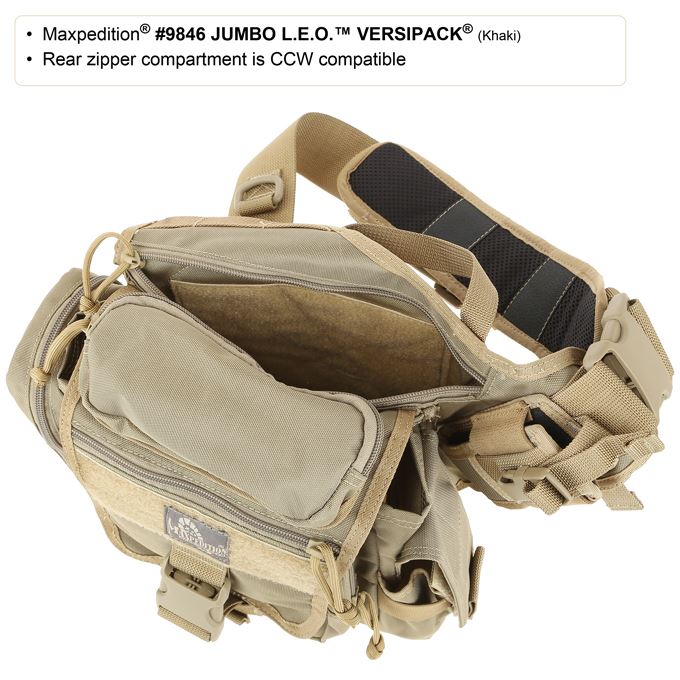 Jumbo L.E.O. Versipack | Shoulder Bag | Maxpedition | Adventure Gear Canada