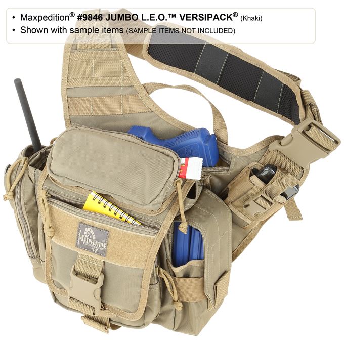 Jumbo L.E.O. Versipack | Shoulder Bag | Maxpedition | Adventure Gear Canada