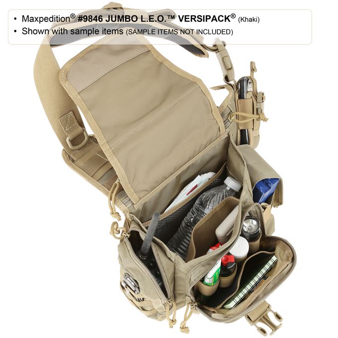 Jumbo L.E.O. Versipack | Shoulder Bag | Maxpedition | Adventure Gear Canada