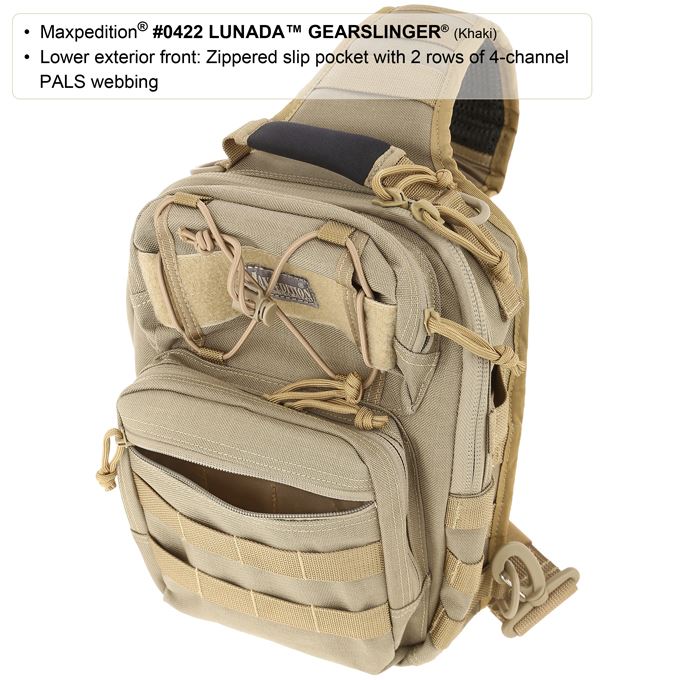 Lunada Gearslinger | Sling Pack | Maxpedition | Adventure Gear Canada