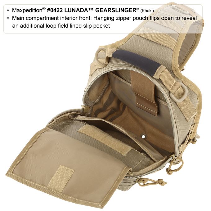 Lunada Gearslinger | Sling Pack | Maxpedition | Adventure Gear Canada