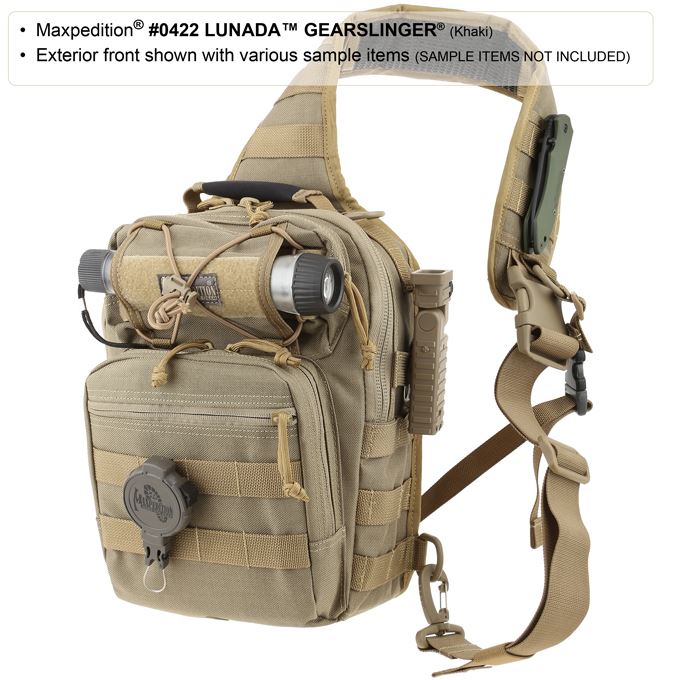 Lunada Gearslinger | Sling Pack | Maxpedition | Adventure Gear Canada