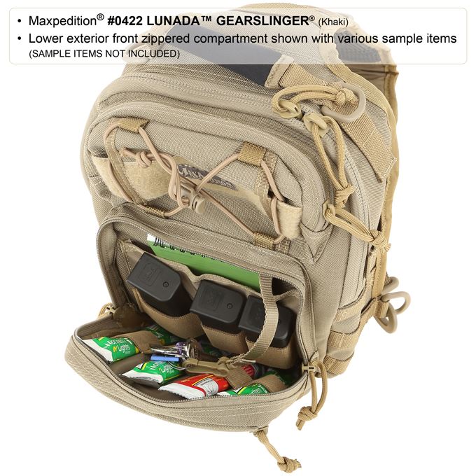Lunada Gearslinger | Sling Pack | Maxpedition | Adventure Gear Canada