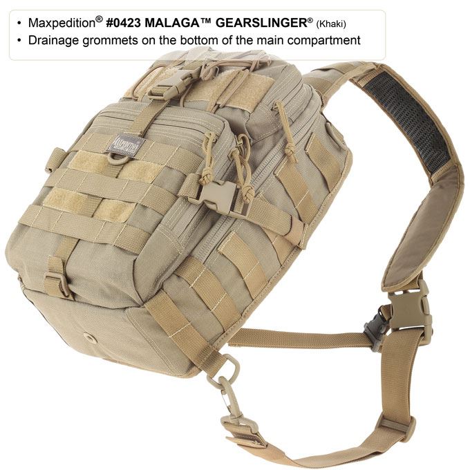 Malaga Gearslinger | Slingpack | Maxpedition | Adventure Gear Canada