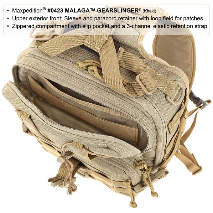 Malaga Gearslinger | Slingpack | Maxpedition | Adventure Gear Canada