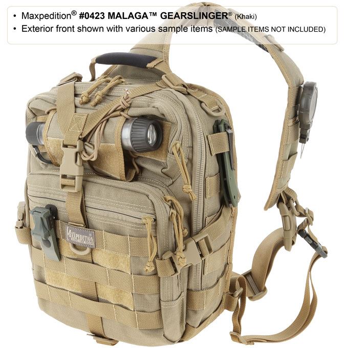 Malaga Gearslinger | Slingpack | Maxpedition | Adventure Gear Canada