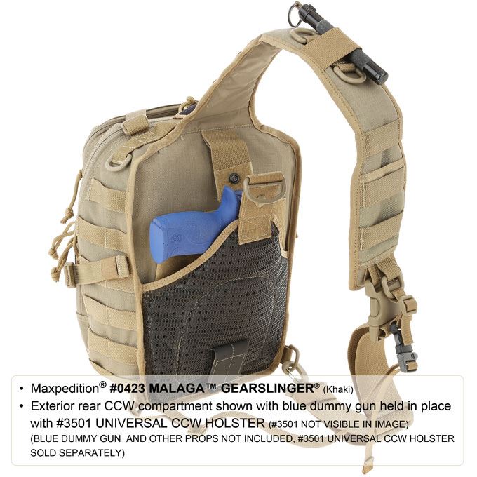 Malaga Gearslinger | Slingpack | Maxpedition | Adventure Gear Canada