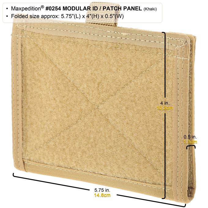 Modular ID/Patch Panel | Maxpedition | Adventure Gear Canada