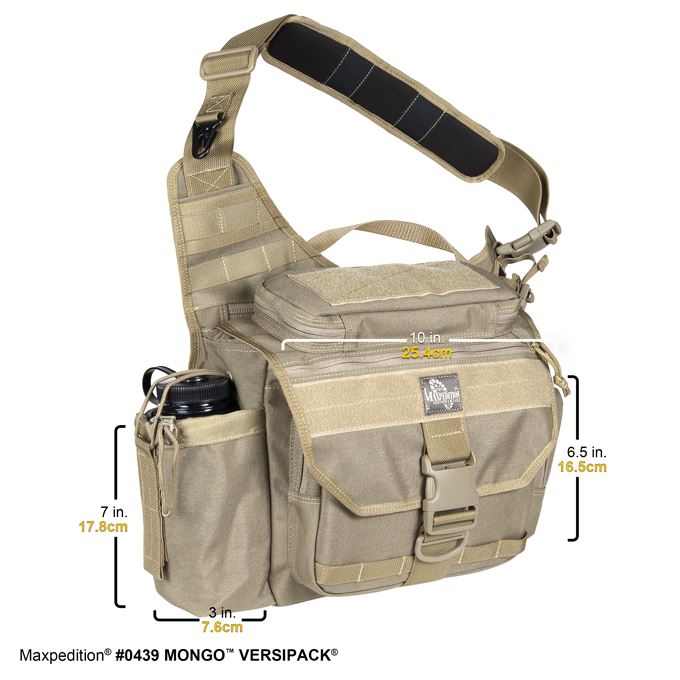 Mongo Versipack | Shoulder Bag | Maxpedition | Adventure Gear Canada