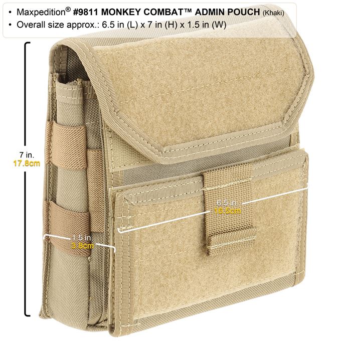 Monkey Combat Admin Pouch | Maxpedition | Adventure Gear Canada