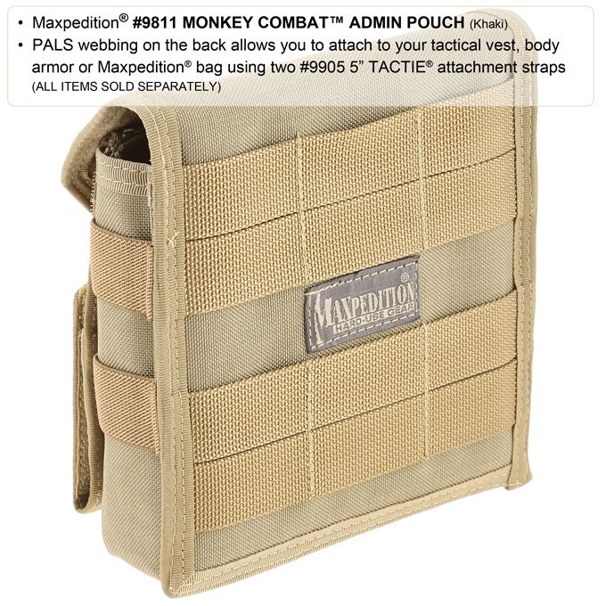 Monkey Combat Admin Pouch | Maxpedition | Adventure Gear Canada