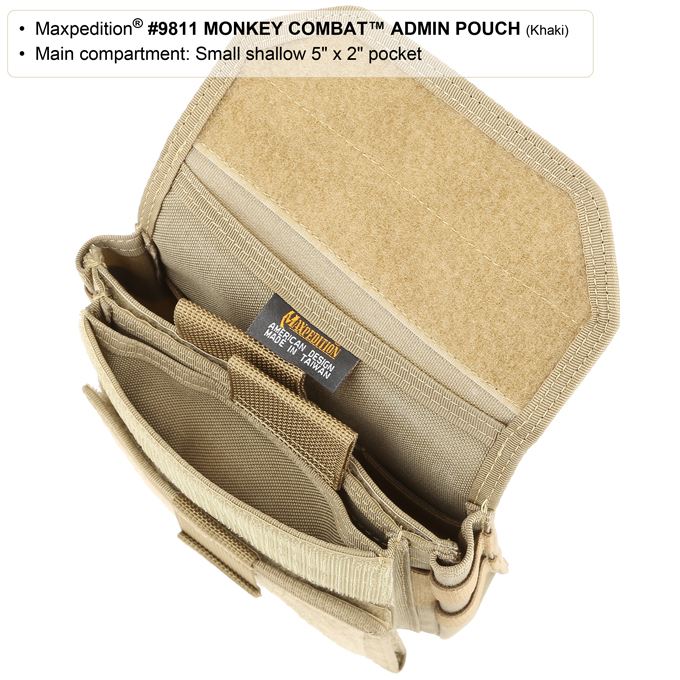 Monkey Combat Admin Pouch | Maxpedition | Adventure Gear Canada