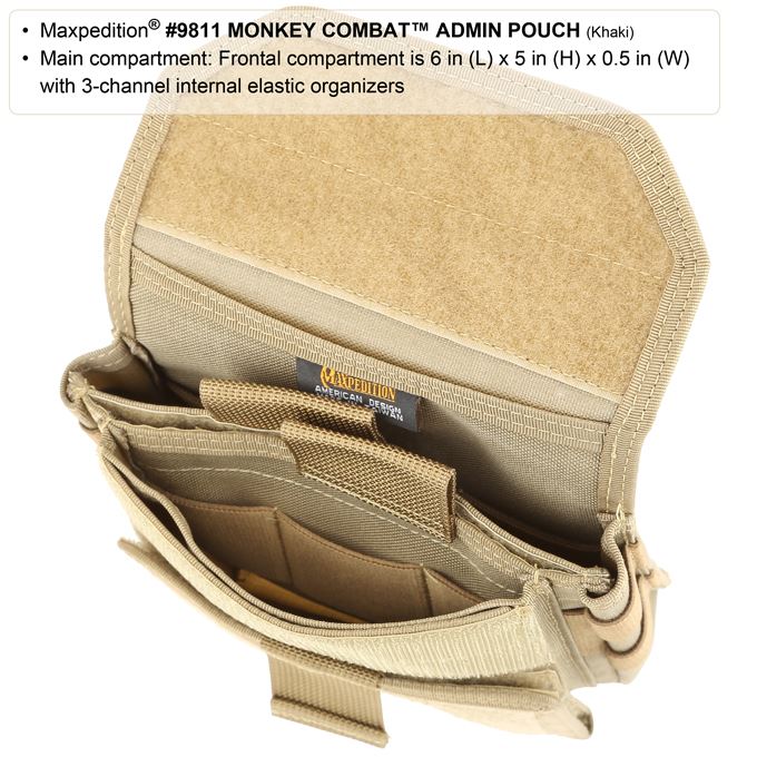 Monkey Combat Admin Pouch | Maxpedition | Adventure Gear Canada
