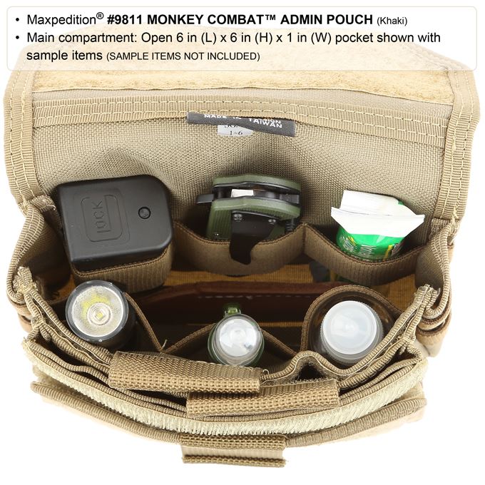 Monkey Combat Admin Pouch | Maxpedition | Adventure Gear Canada