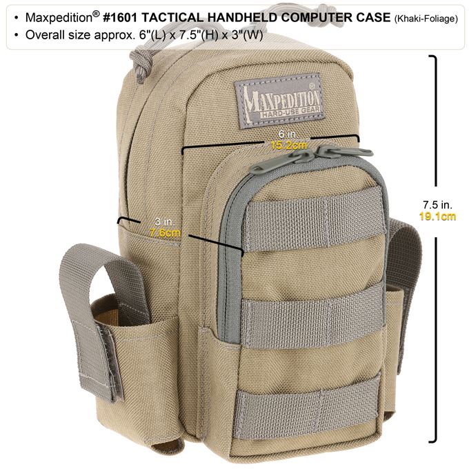 Tactical Handheld Computer Case | PALS | Maxpedition | Adventure Gear ...
