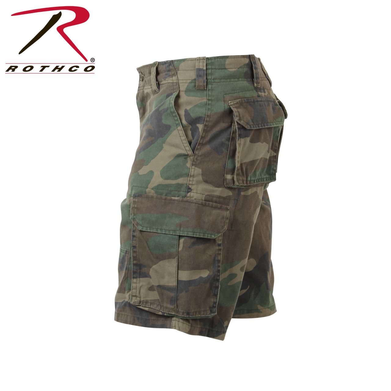 Camo & Solid Paratrooper Cargo Shorts | Rothco® | Adventure Gear Canada