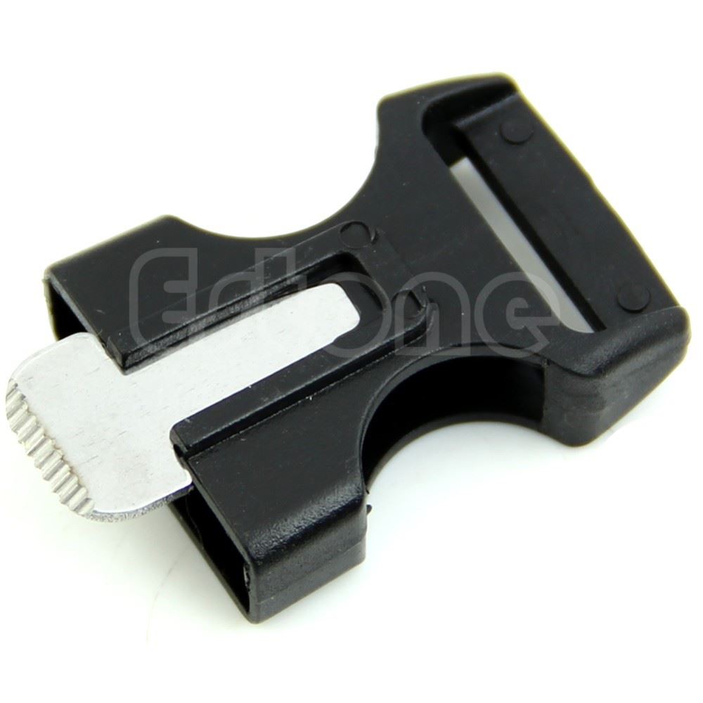 3/4 Inch Whistle Buckle Flint Fire Starter | Estone | Canada Paracord