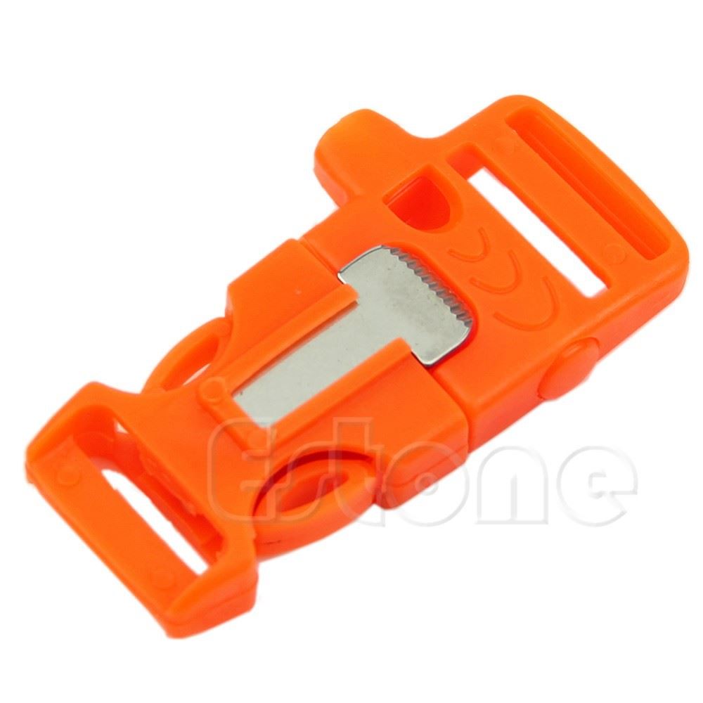3/4 Inch Whistle Buckle Flint Fire Starter | Estone | Canada Paracord