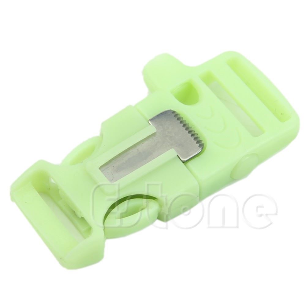 3/4 Inch Whistle Buckle Flint Fire Starter | Estone | Canada Paracord