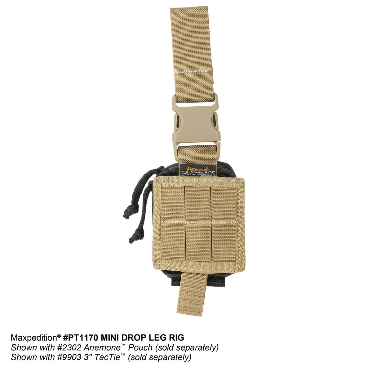 Mini Drop Leg Rig | MOLLE / PALS | Maxpedition | Adventure Gear Canada