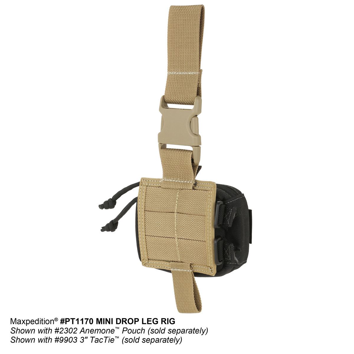 Mini Drop Leg Rig | MOLLE / PALS | Maxpedition | Adventure Gear Canada