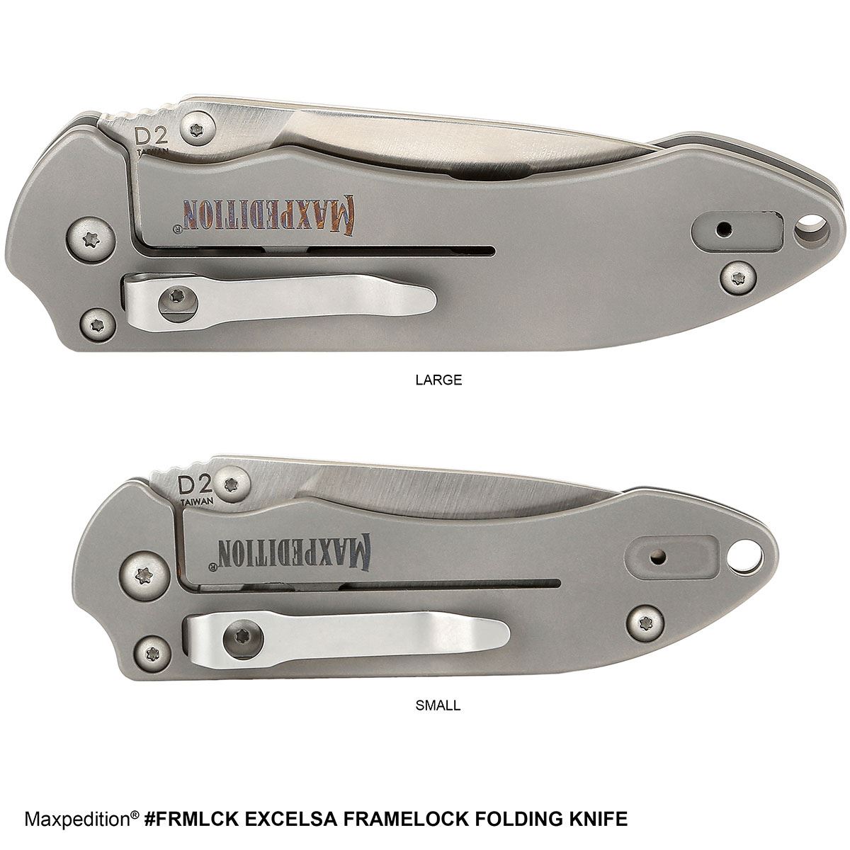 Framelock Folding Knife | Lightweight Titanium Handle | EXCELSA ...