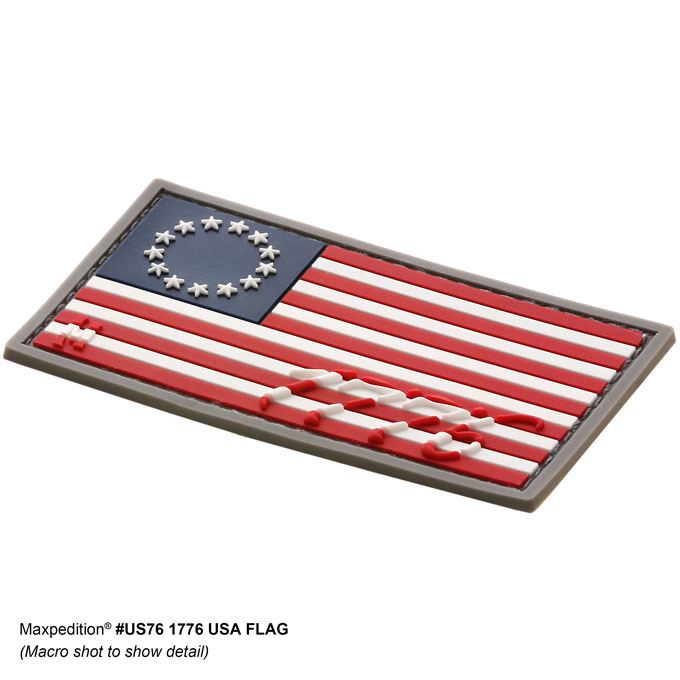 1776 US Flag Patch | Maxpedition | Adventure Gear Canada