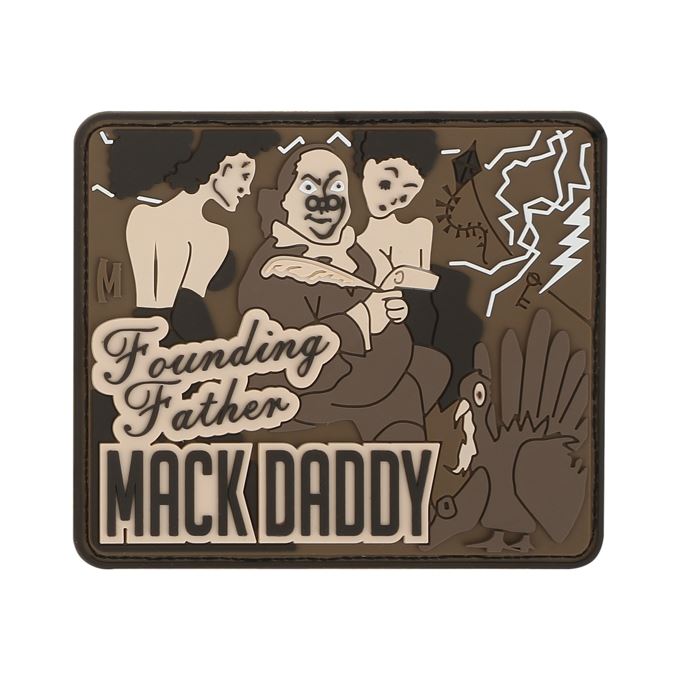 Ben Franklin Mack Daddy PVC Patch | Maxpedition | Adventure Gear Canada