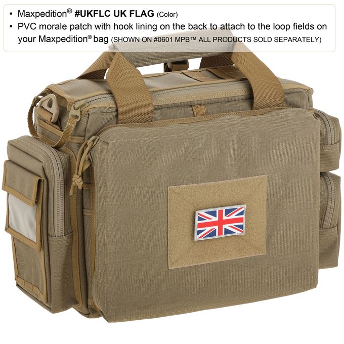 UK Flag Patch PVC | Maxpedition | Adventure Gear Canada