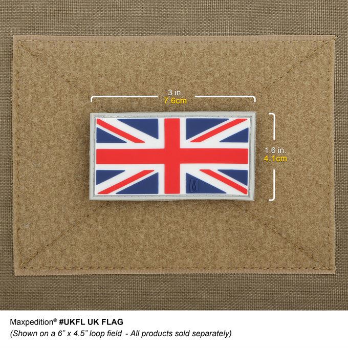 UK Flag Patch PVC | Maxpedition | Adventure Gear Canada