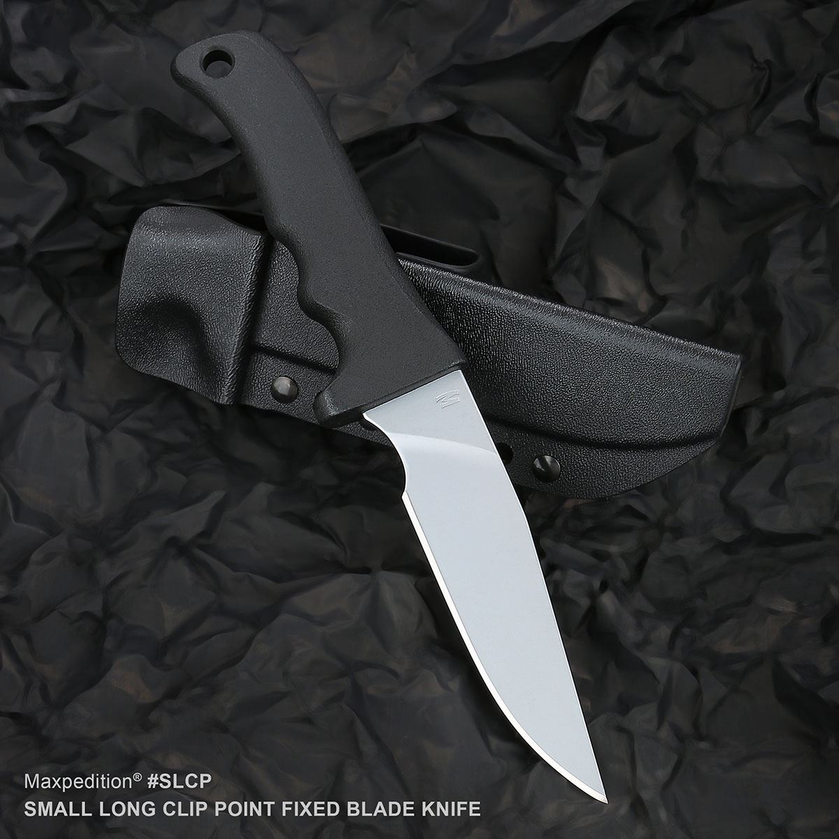 Small Long Clip Point Fixed Blade Knife (Plain Edge) | Knife Store Canada