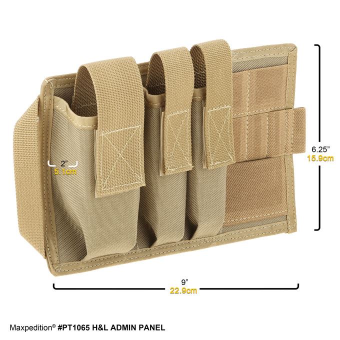 Hook & Loop Admin Panel | Maxpedition | Adventure Gear Canada