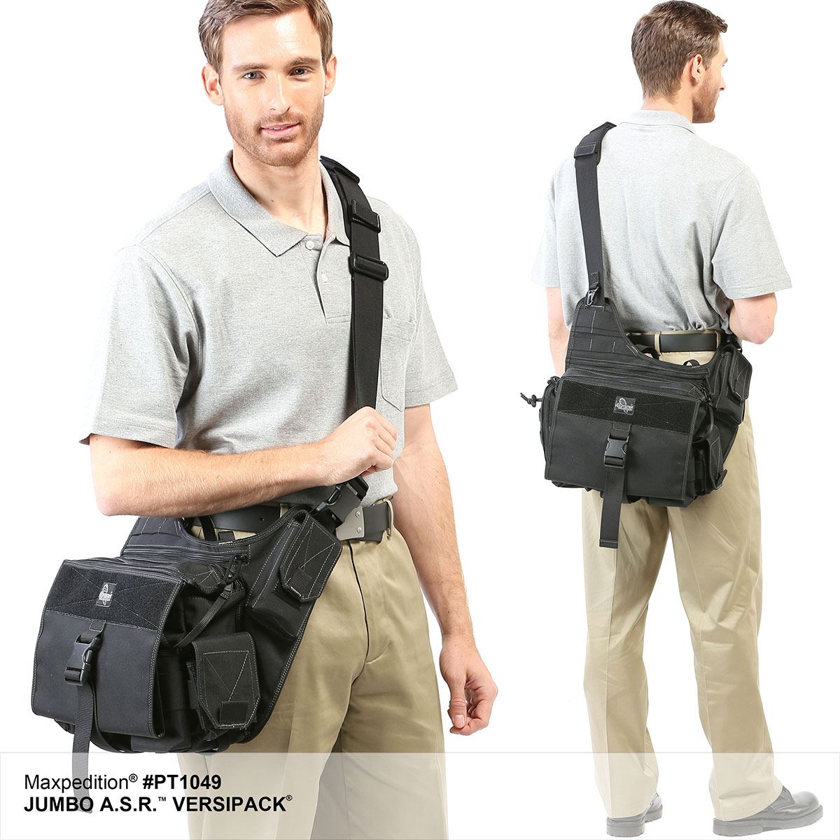 Jumbo A.S.R. Versipack | Shoulder bag | Maxpedition | Adventure Gear Canada