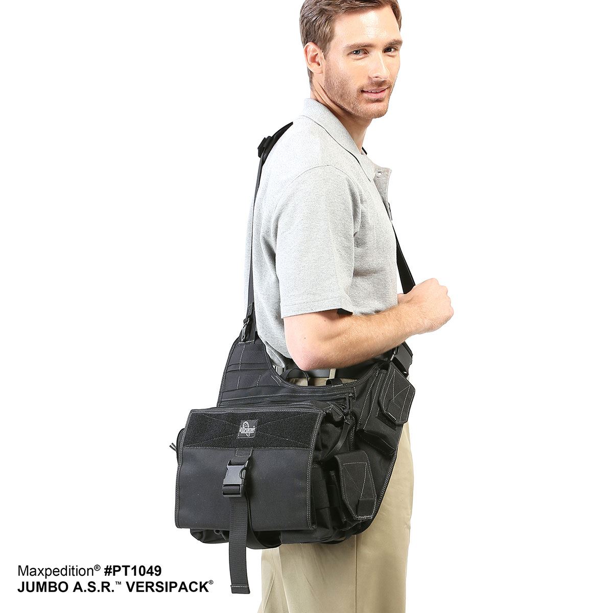 Jumbo A.S.R. Versipack | Shoulder bag | Maxpedition | Adventure Gear Canada