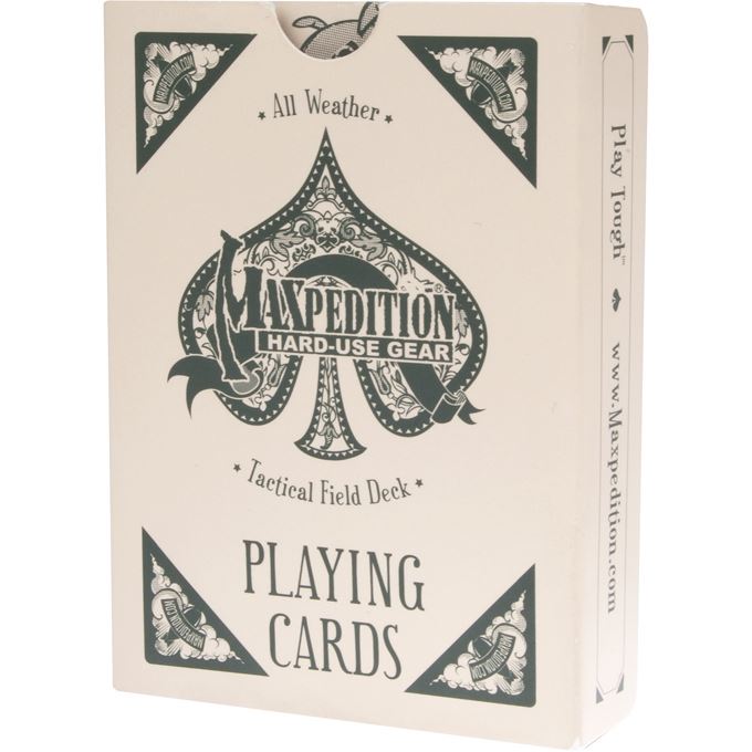 Tactical Field Deck All Weather Playing Cards Maxpedition | Adventure ...