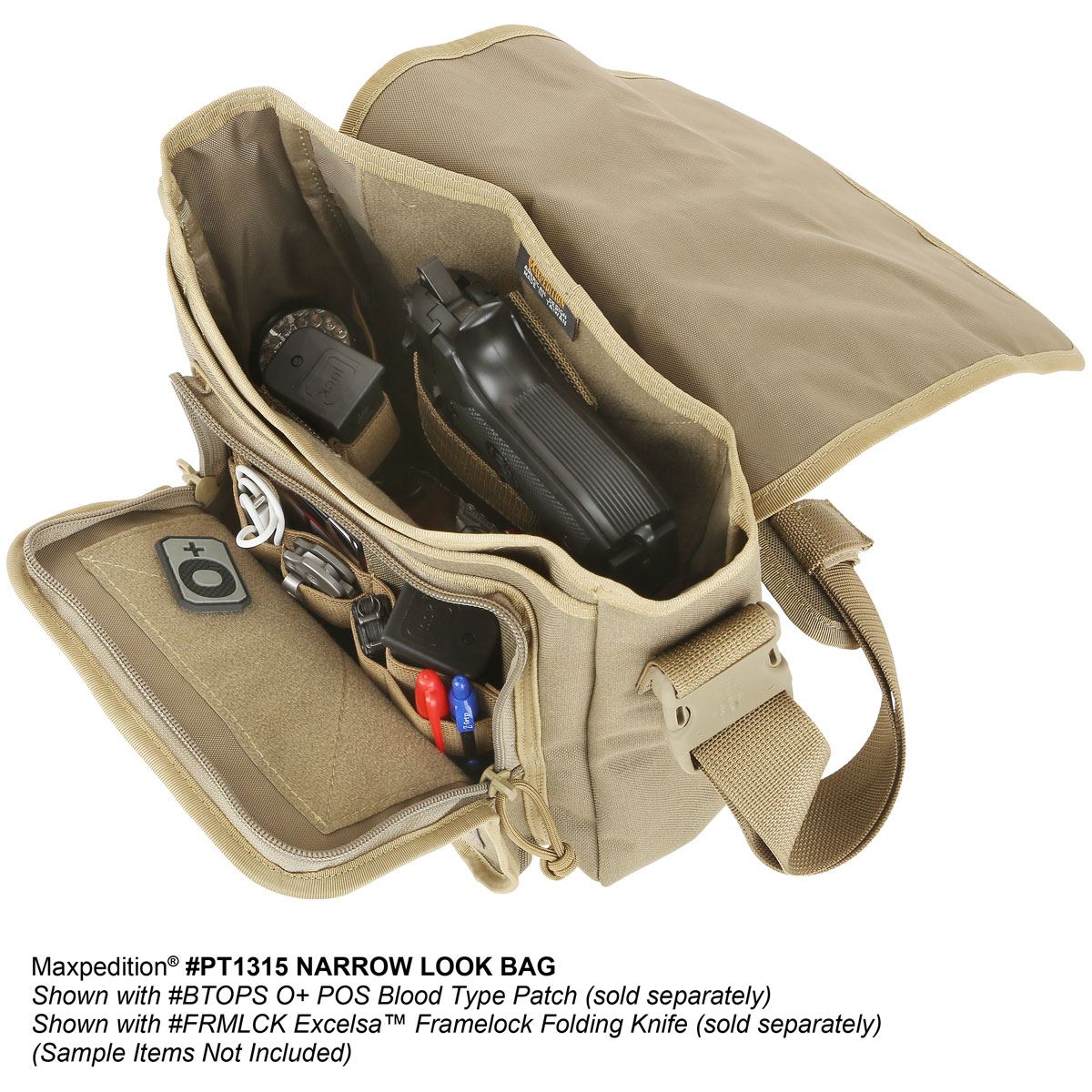 Narrow Look Shoulder Bag | Maxpedition | Adventure Gear Canada