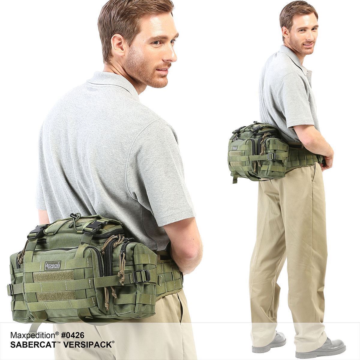 Maxpedition® | Sabercat Waist Pack Versipack® | Adventure Gear Canada
