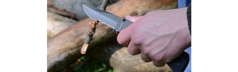 G10 MULE Partially Serrated Folder by KA-BAR® | Knife Store Canada