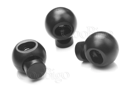 Ball Cord Lock Stopper | 9.5mm x 7mm | Canada Paracord