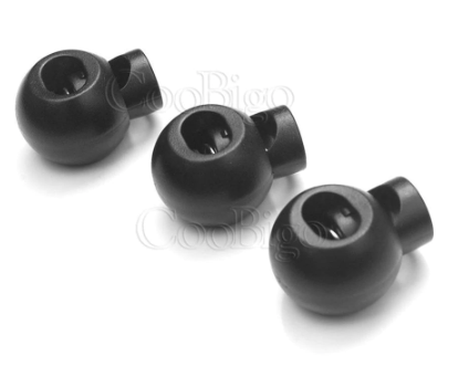 Ball Cord Lock Stopper | 9.5mm x 7mm | Canada Paracord
