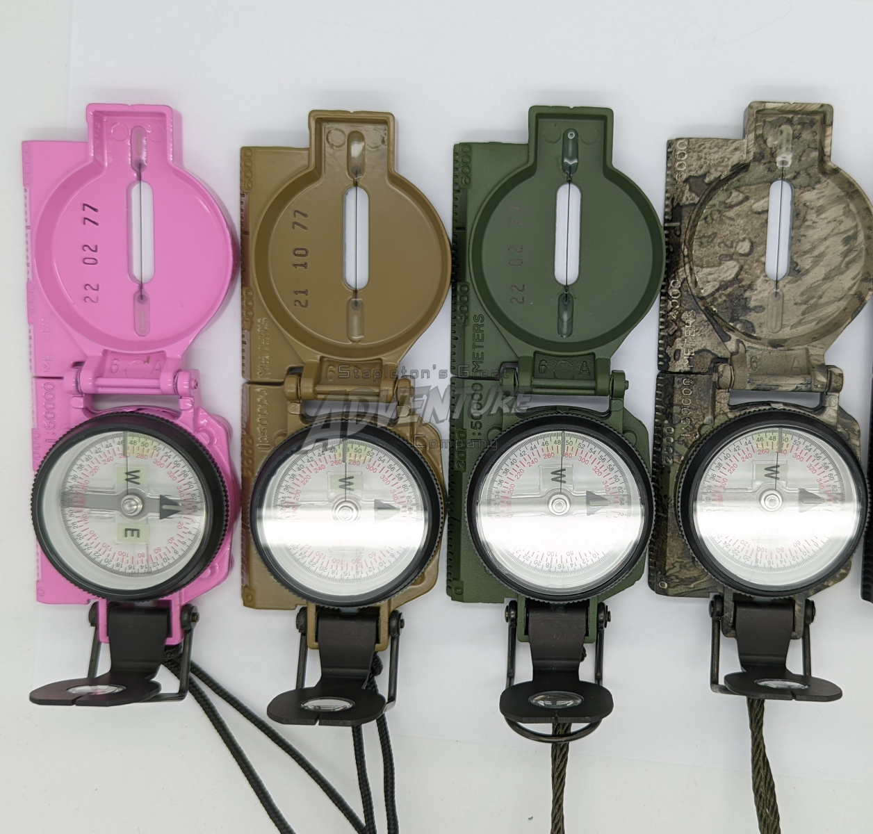 G.I. Military Phosphorescent Lensatic Compass Model #27 | Cammenga ...